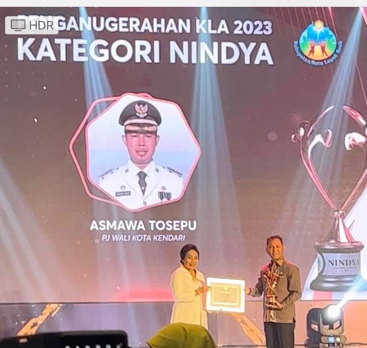 Kota Kendari Raih Anugerah Kota Layak Anak 2023 Kategori Nindya - MNC Trijaya Kendari